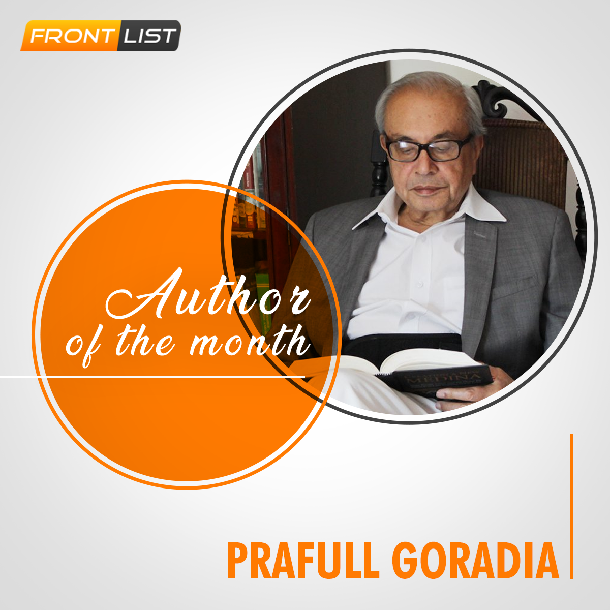 Prafull Goradia Biography and Famous Books | FrontList